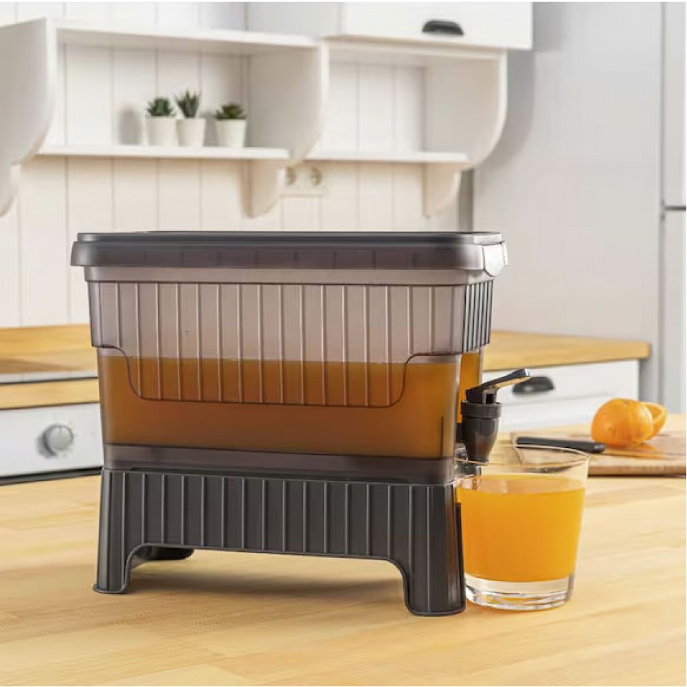 4 Lt Mini Su Sebili Buzdalabı Su Sebili Çeşmeli Meyve Suyu Sebili ...