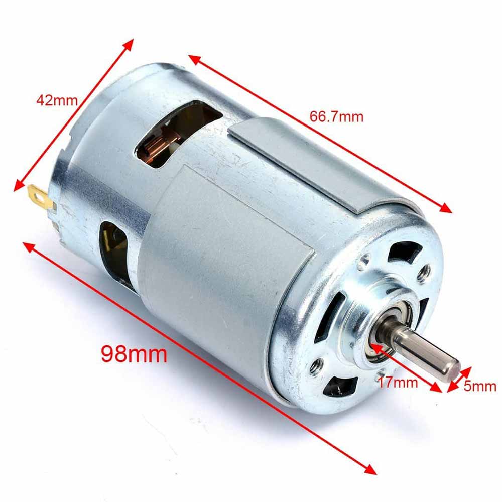 12v - 36v 775 Dc Motor Güçlü Hobi Motoru - Fiyatı ve Özellikleri ...